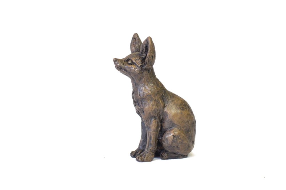 Fennec Fox sculpture by Tanya Russell