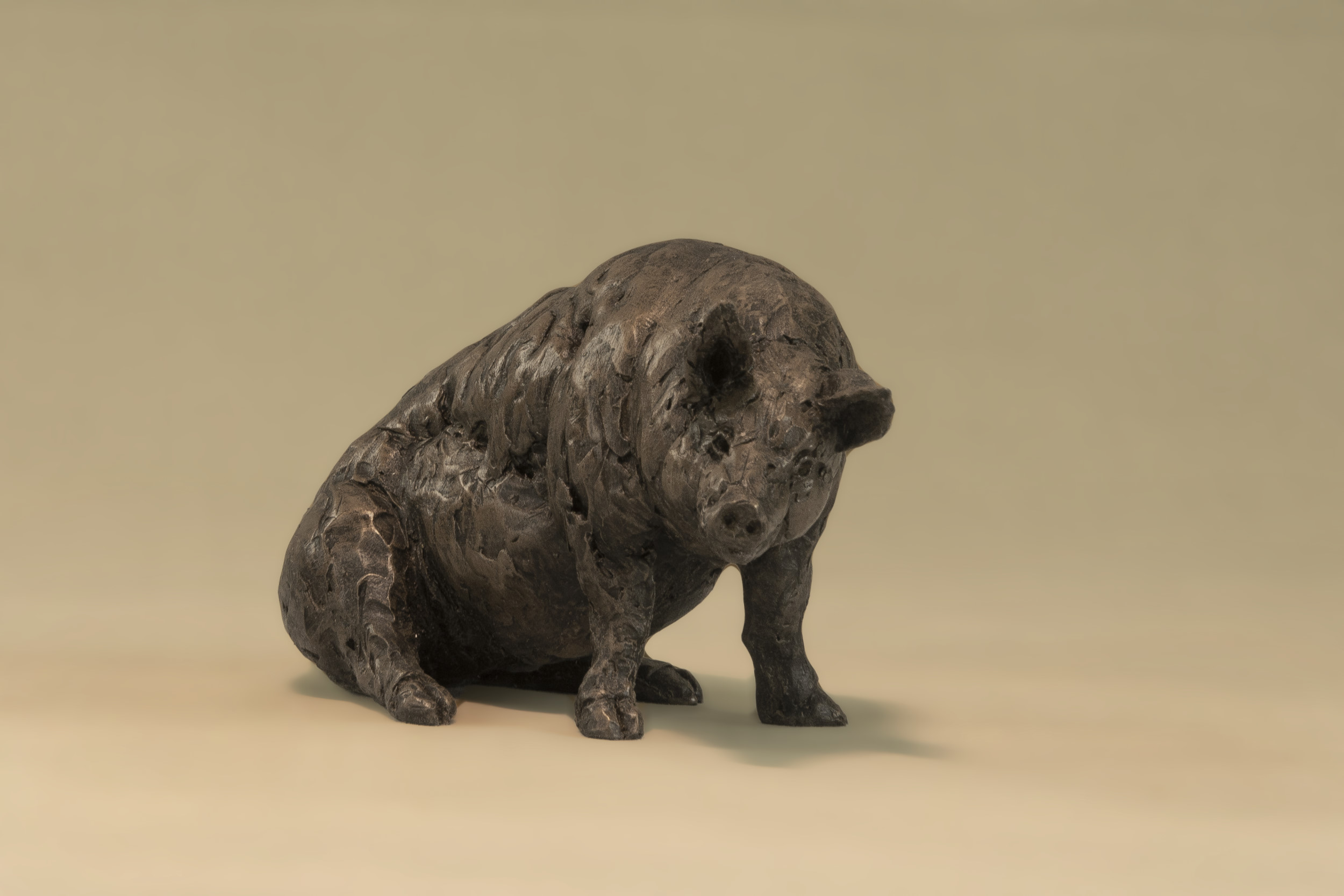 SITTING PIG SCULPTURE | Tanya Russell