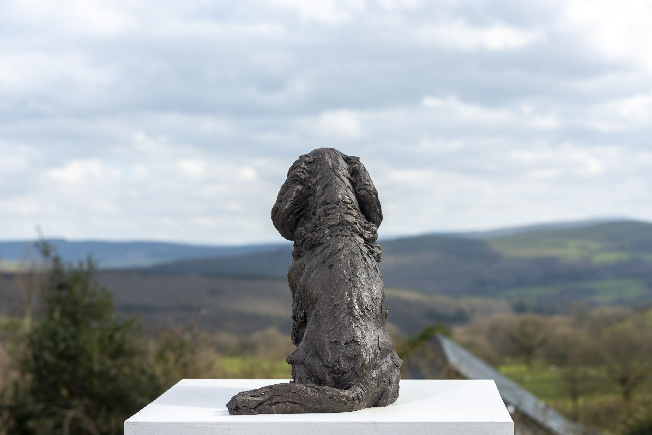 Cavalier King Charles Spaniel Sculpture | King Charles Spaniel Statue