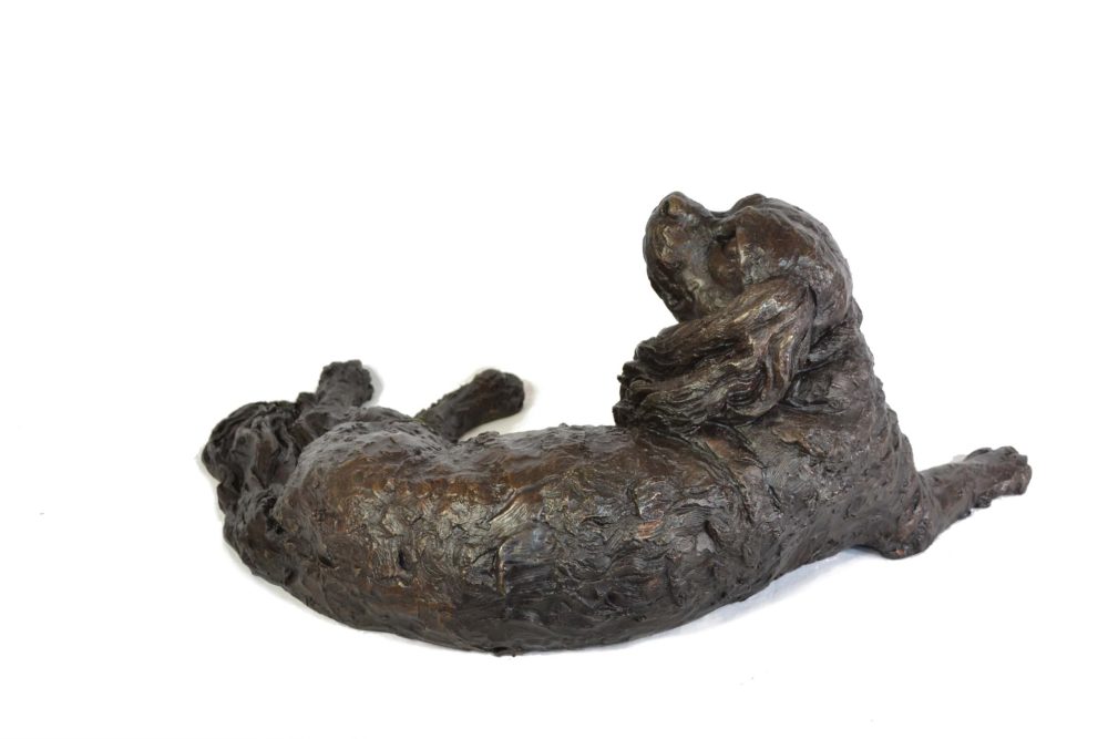 Bronze Cavalier King Charles Sculpture | King Charles Spaniel Statue