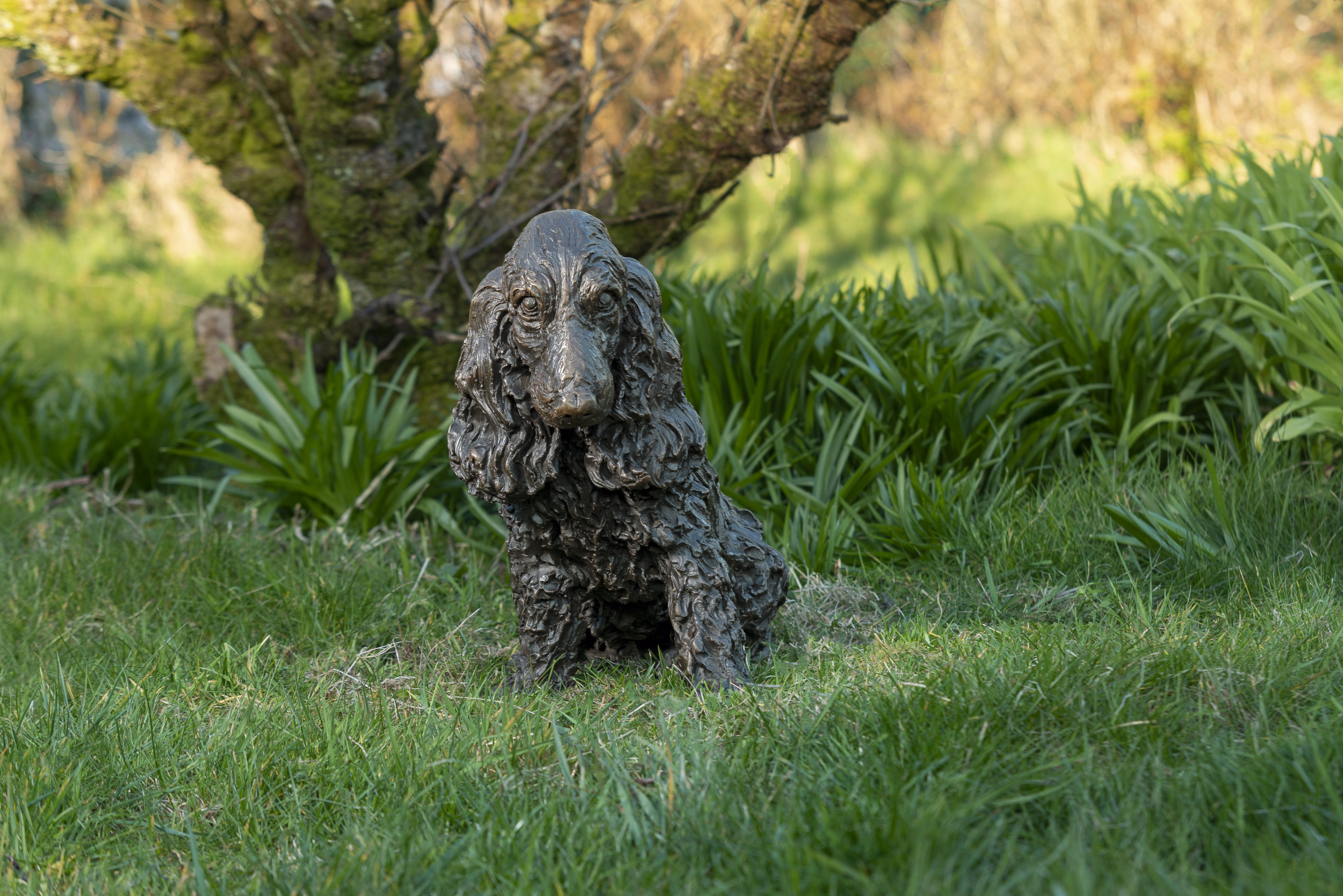 SITTING COCKER SPANIEL SCULPTURE | Tanya Russell