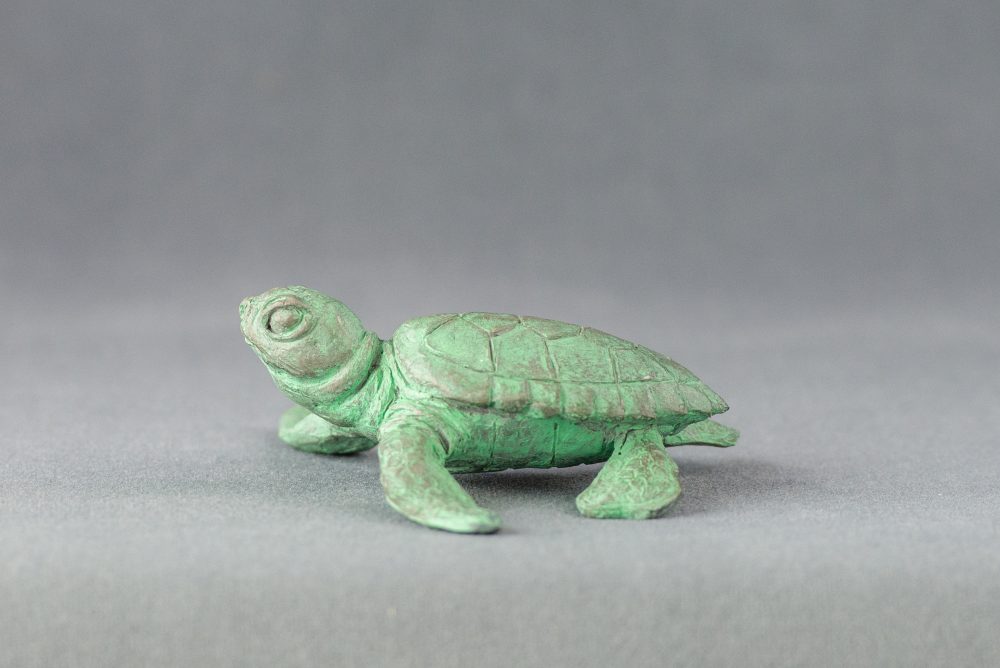 Pair of Baby Turtles Sculpture | Bronze Turtle Statue | Sea Turtle ...