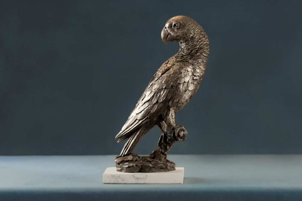 Bronze Parrot Sculpture | Bronze Parrot Statue | Bronze Parrot Ornament