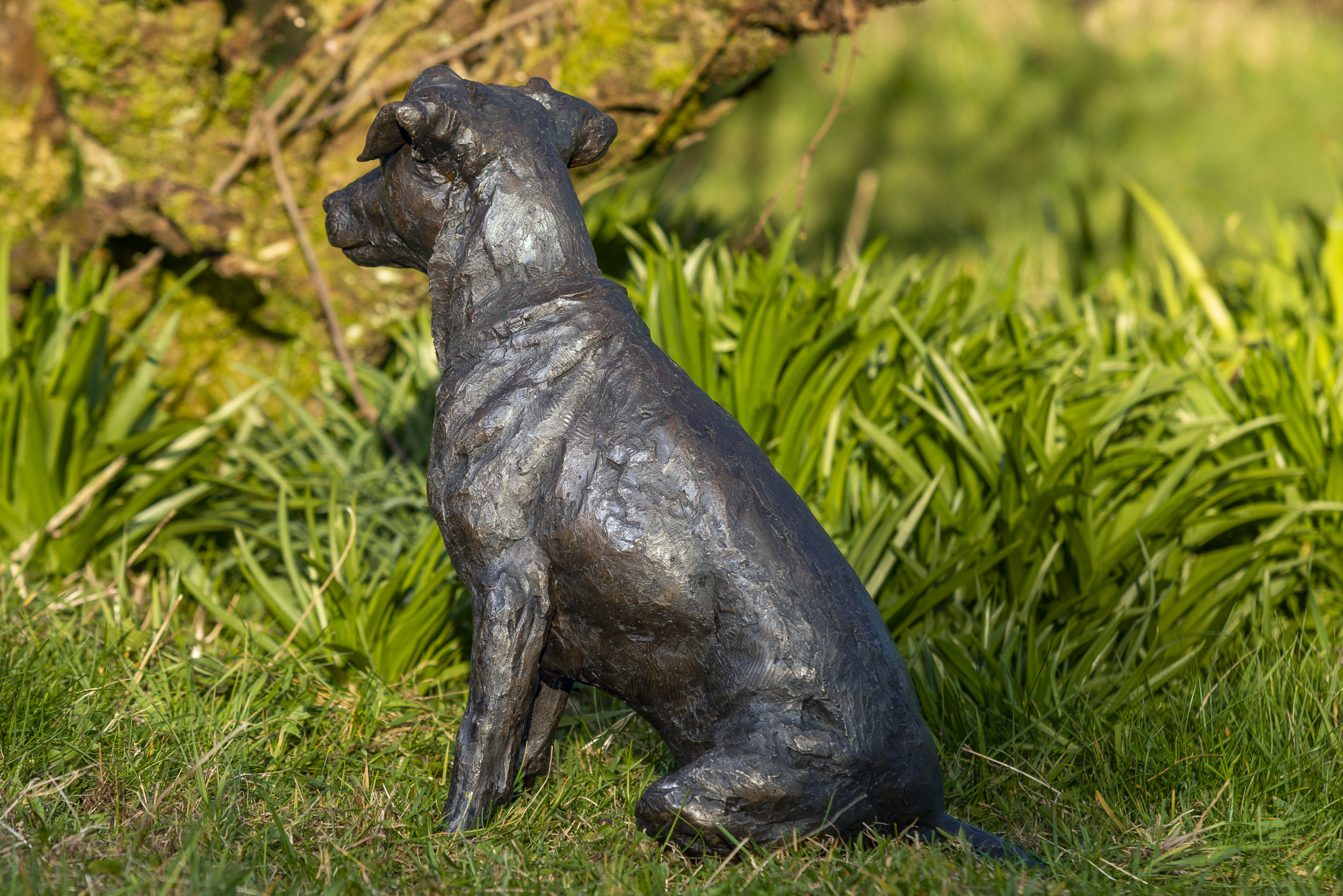 Bronze Jack Russell Terrier sculpture | Bronze Jack Russell Terrier Statue