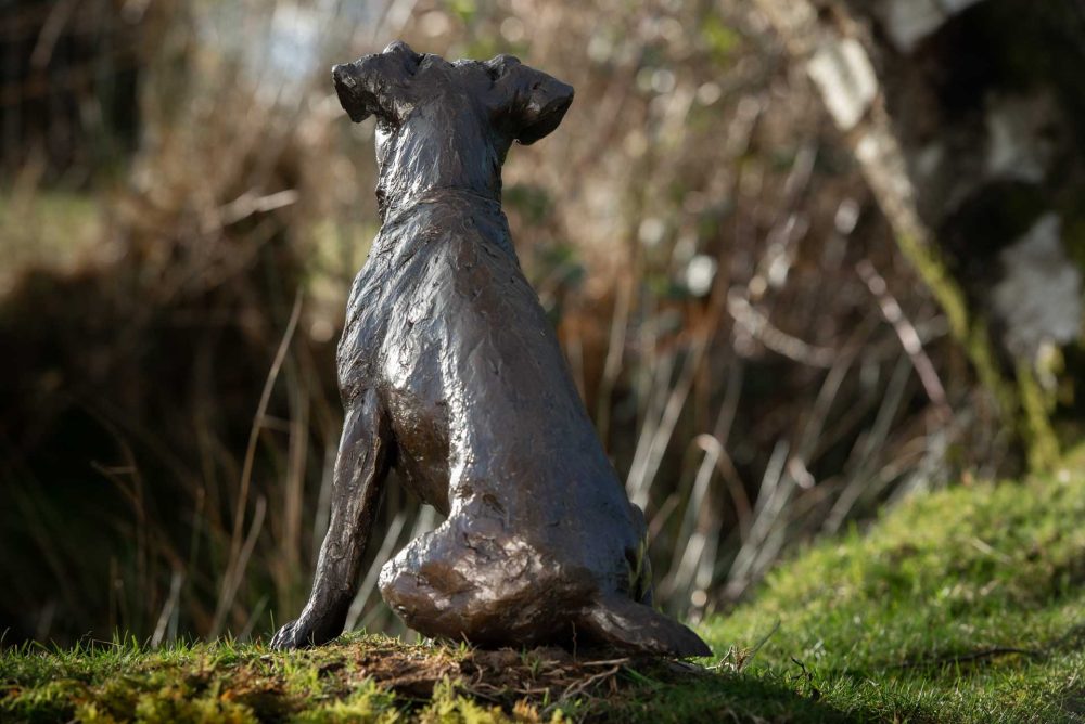 Bronze Jack Russell Terrier sculpture | Bronze Jack Russell Terrier Statue