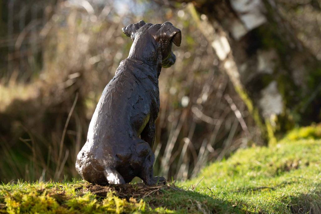 SITTING JACK RUSSELL TERRIER SCULPTURE | Tanya Russell