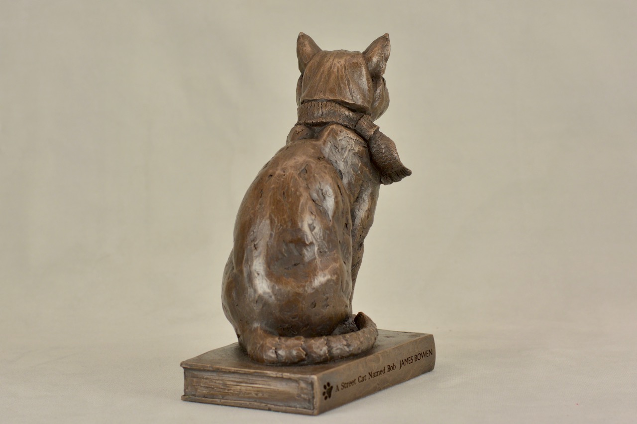 A STREET CAT NAMED BOB SCULPTURE | Tanya Russell