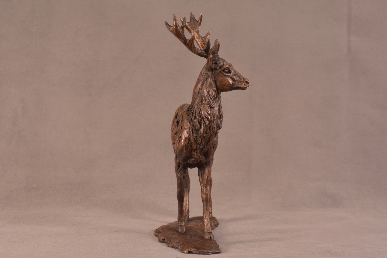Royal Stag Sculpture | Bronze Stag Statue | Deer Statue | Stag Ornament