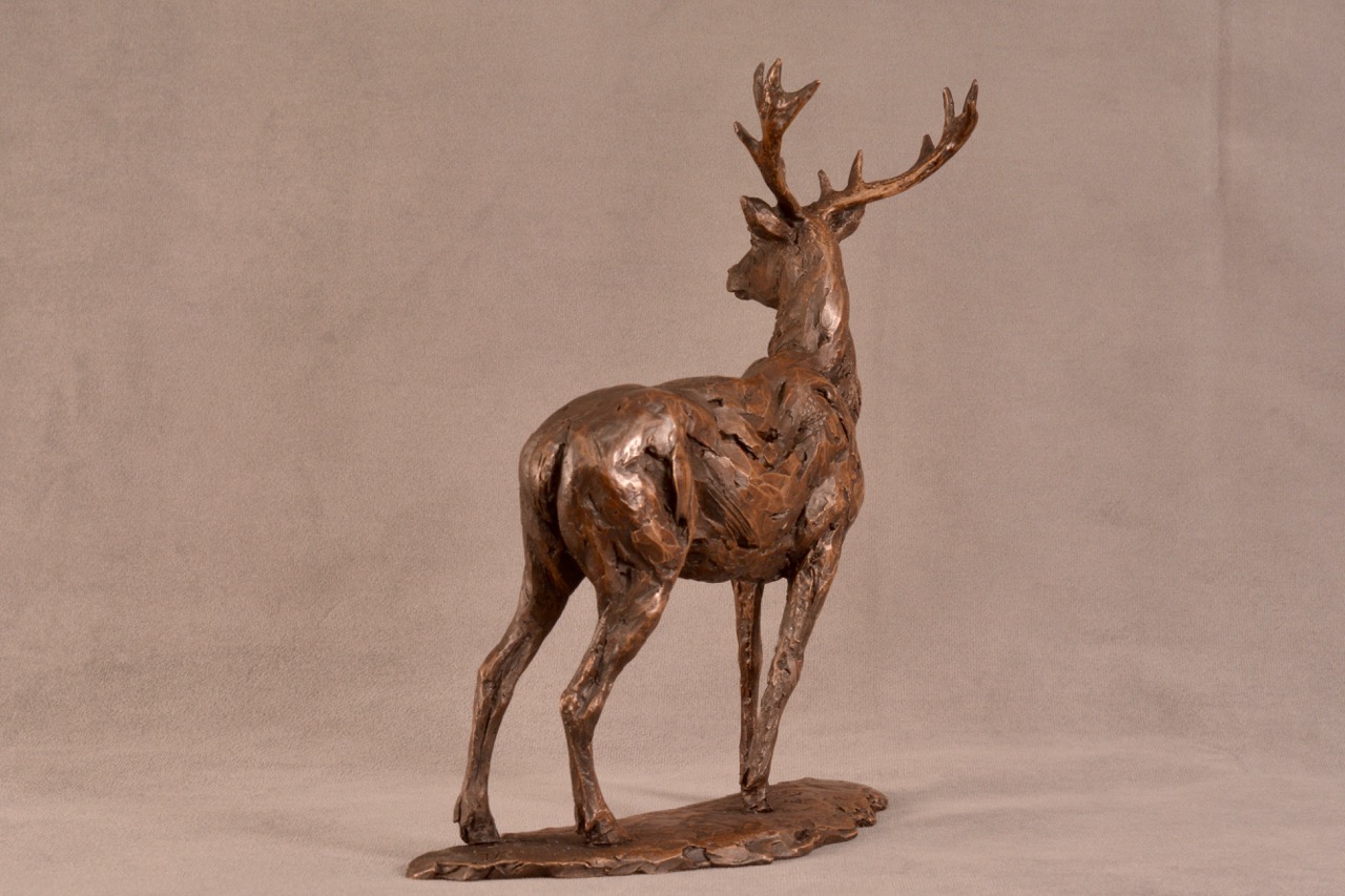 Royal Stag Sculpture | Bronze Stag Statue | Deer Statue | Stag Ornament