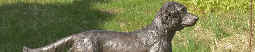 STANDING SPRINGER SPANIEL SCULPTURE | Tanya Russell