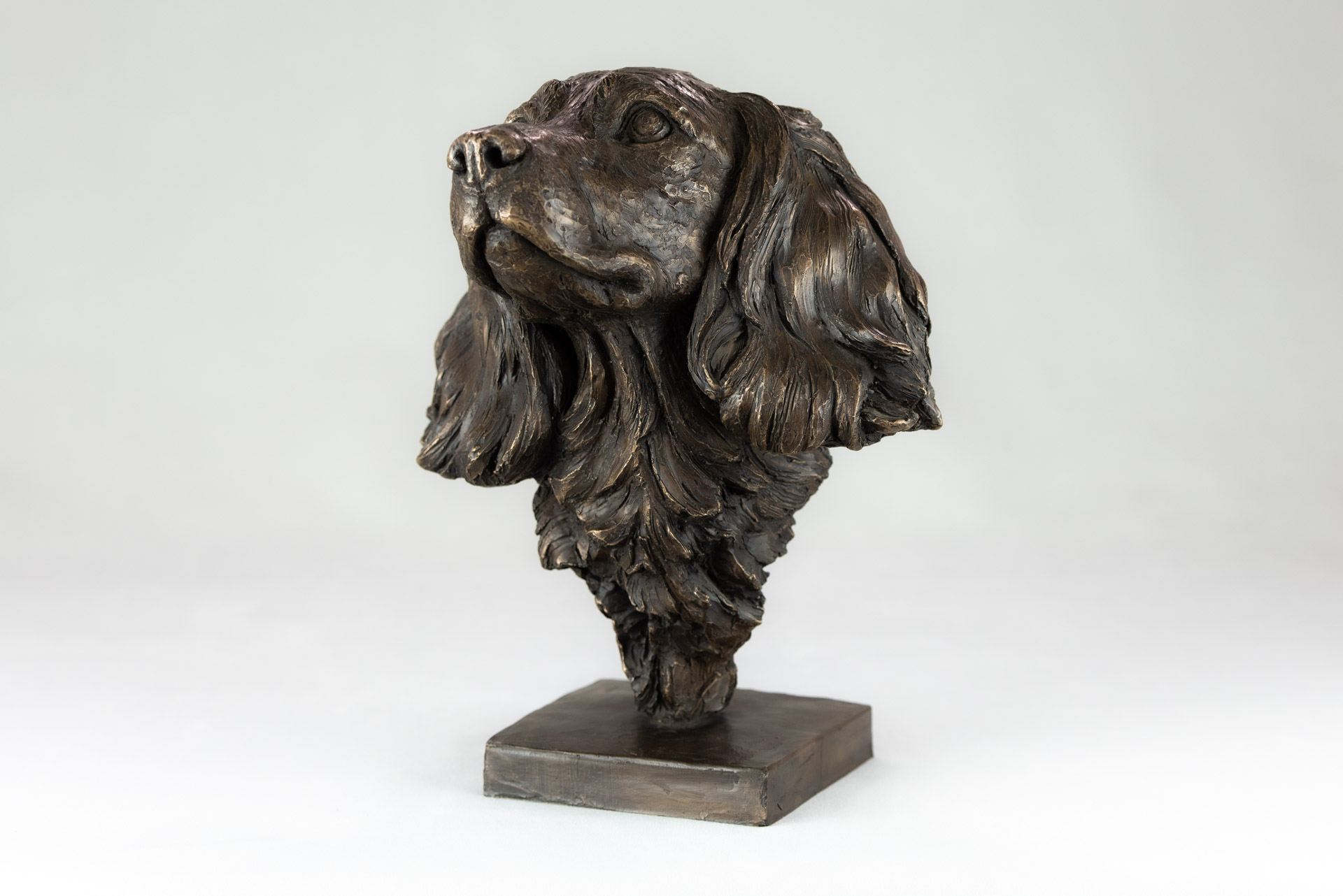 SPANIEL PORTRAIT 1 SCULPTURE | Tanya Russell