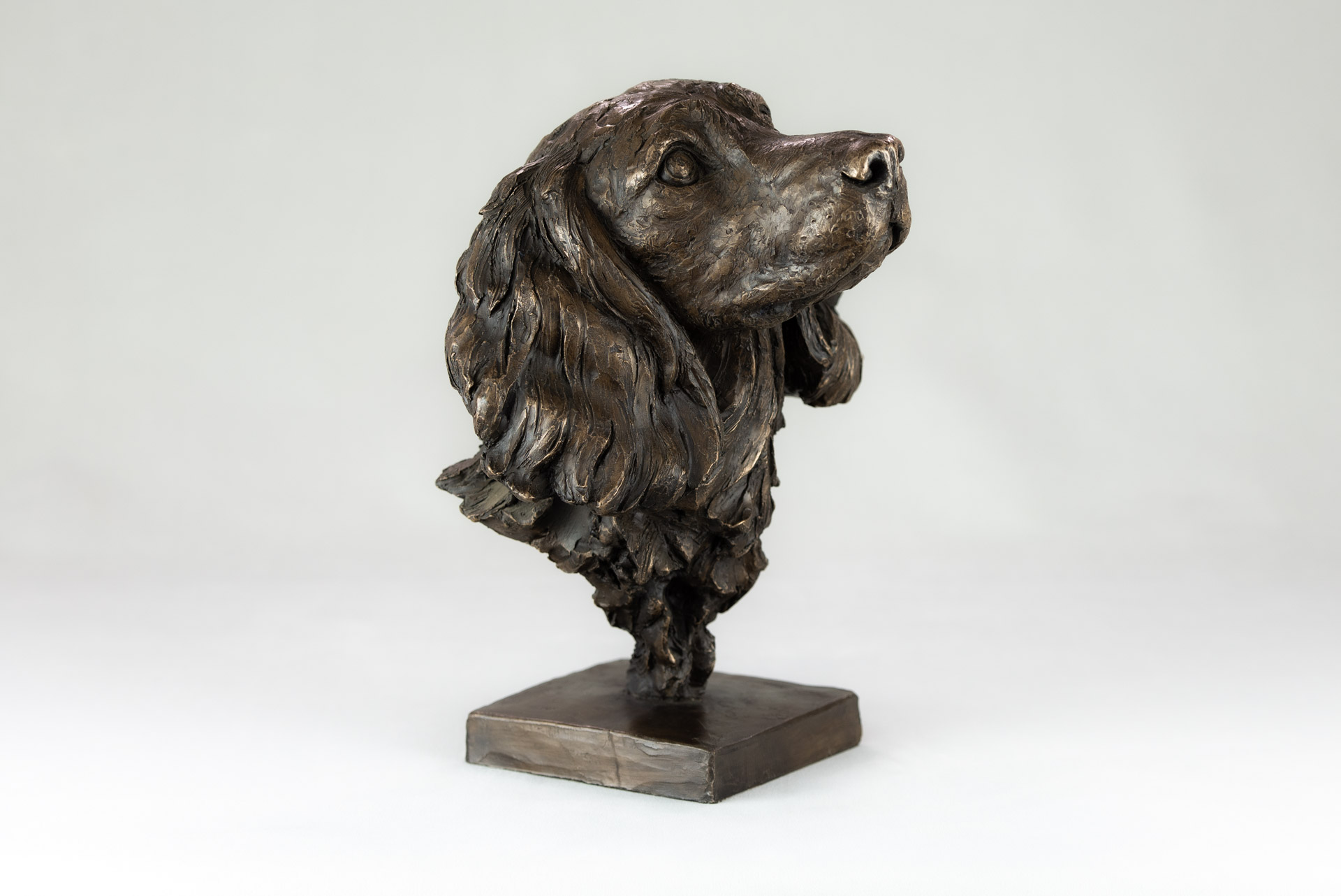 SPANIEL PORTRAIT 1 SCULPTURE | Tanya Russell