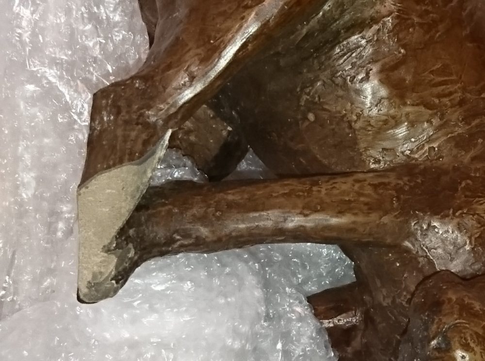 Repairing a Bronze Statue - Identifying types of damage and how to ...