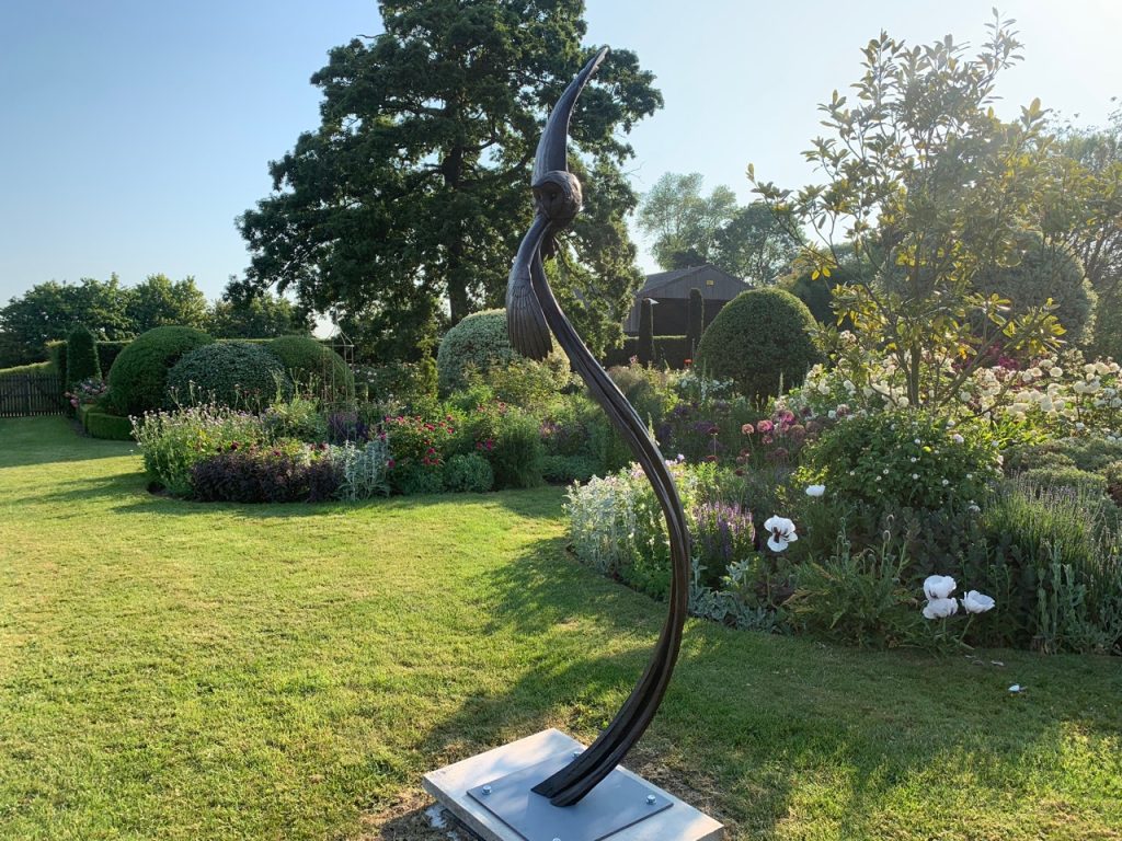 Bronze Flying Owl Sculpture | Bronze Owl Statue | Outdoor