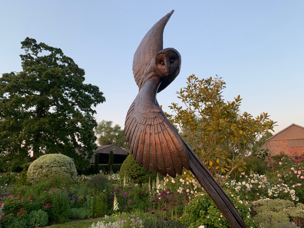 Bronze Flying Owl Sculpture | Bronze Owl Statue | Outdoor