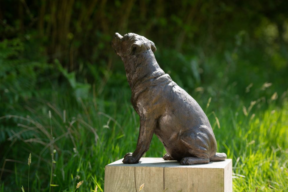 SITTING PUGGLE SCULPTURE | Tanya Russell