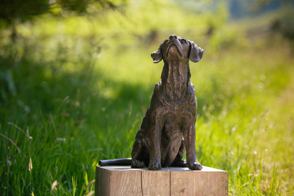 SITTING PUGGLE SCULPTURE | Tanya Russell