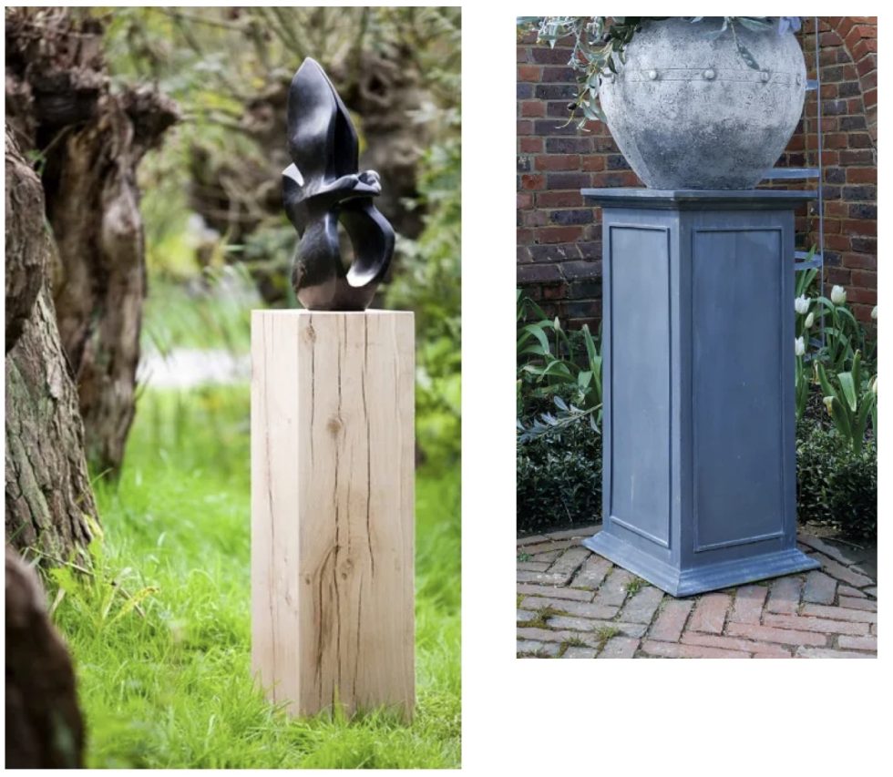 Sculpture plinths, pedestals and columns for statues - Tanya Russell